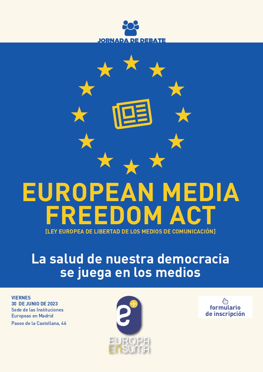 La Ley Europea de Libertad de Medios de Comunicación, a debate en Madrid - FeSP - Federación de ...